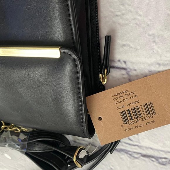 Clarks | Bags | Clarks Black Wallet | Poshmark